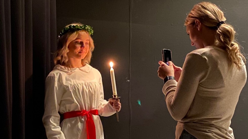 Alva, 17, framröstad till Boxholms lucia – "Kul att denna tradition ...