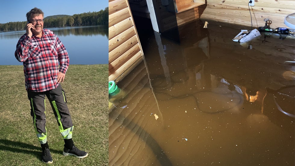 Bajsvatten fyllde hela källaren