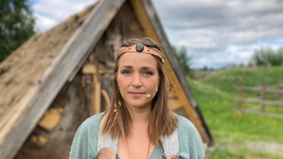 12-åringarna Liv och Love spelar vikingbarn i Farmens nya satsning:" Att vara skådespelare är ...