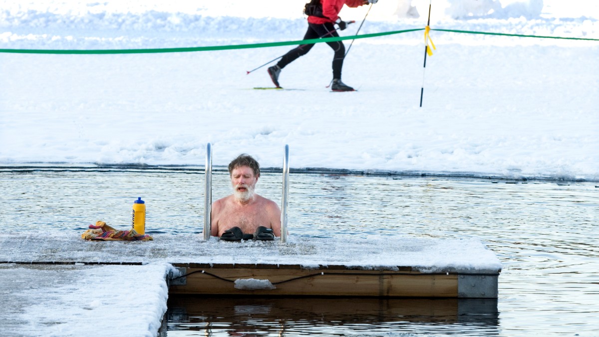 Att vinterbada kan vara farligt – för vissa