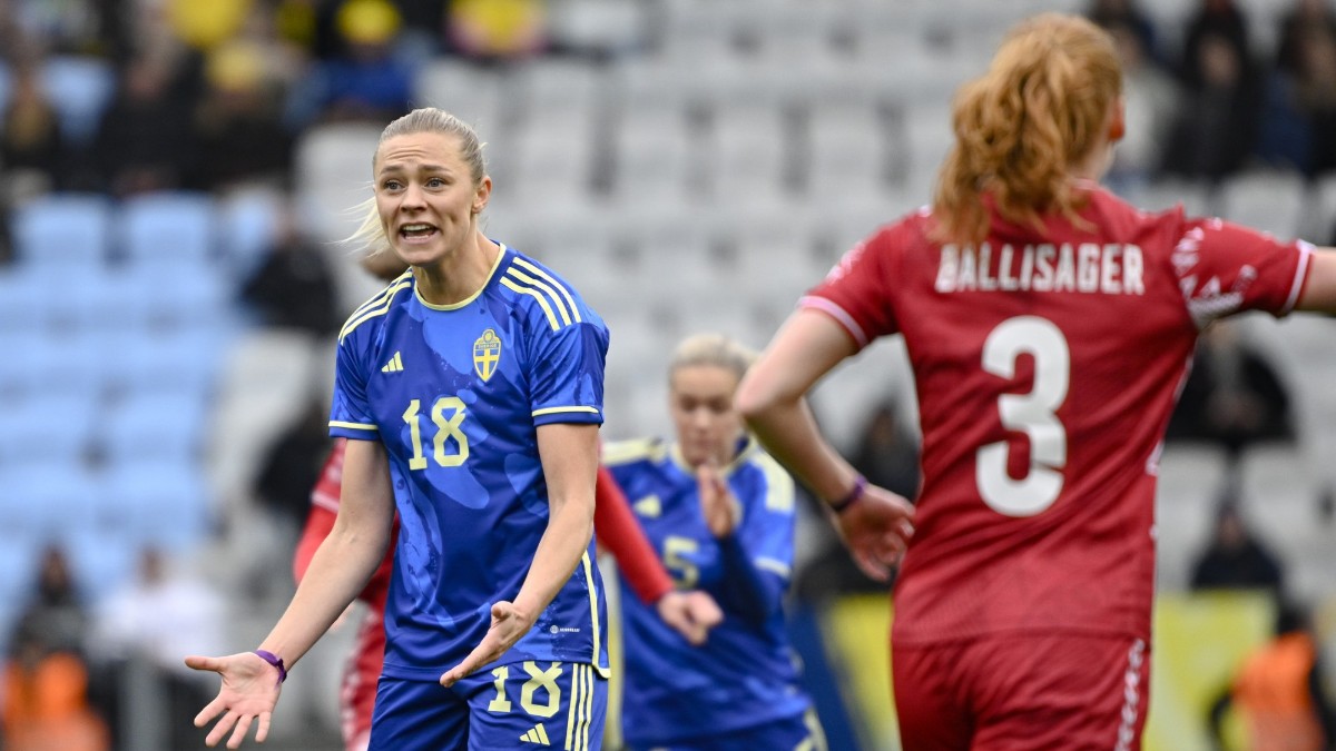 Sverige föll mot Danmark: "Alldeles för dåligt"