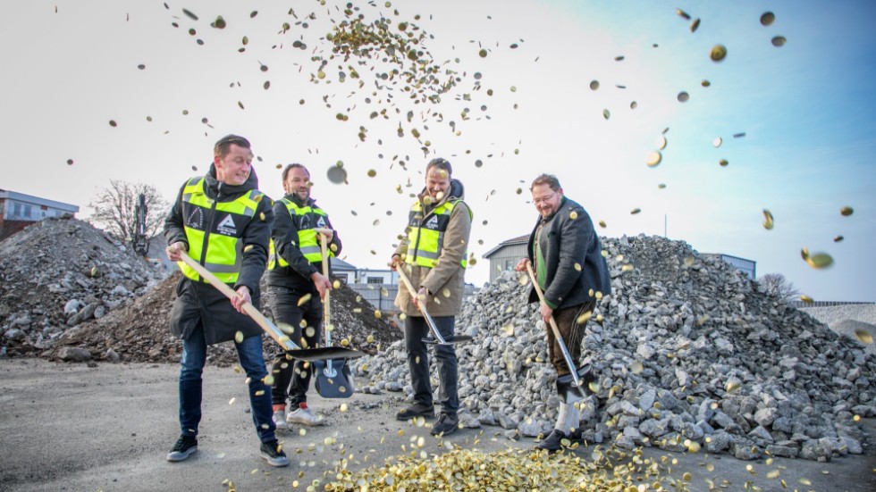 Efter 10 år, 8 tomter och 3 vd:ar: Nu börjar bygget