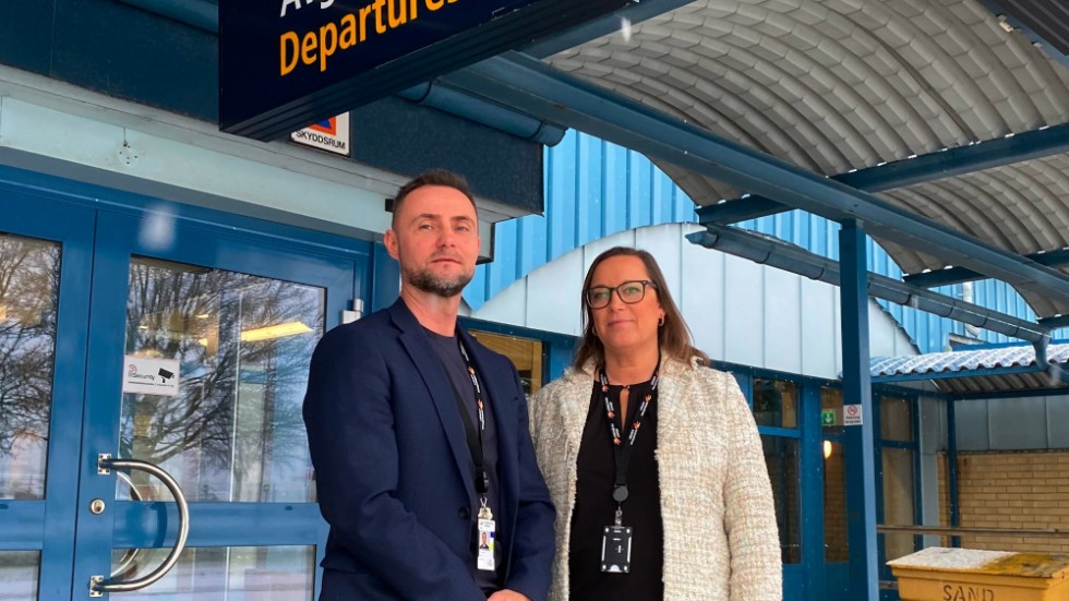 Efter besked om flygplatsens resmål: Personal utsatt för påhopp