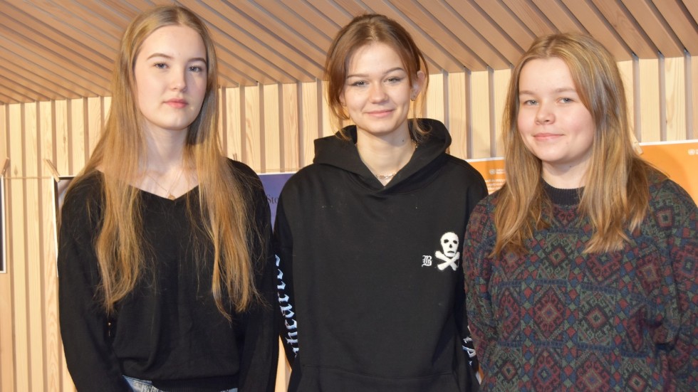 Elevernas affischer belyser olika sorters våld: ”Känns bra att vi får ...