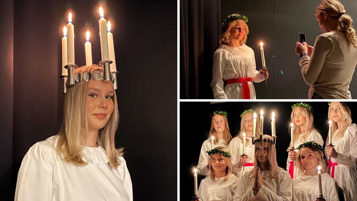Alva, 17, framröstad till Boxholms lucia – "Kul att denna tradition ...