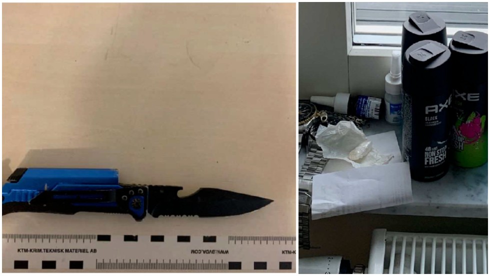 Ung man bar kniv på resecentrum och krossade fönster på Harrys • Nu ...