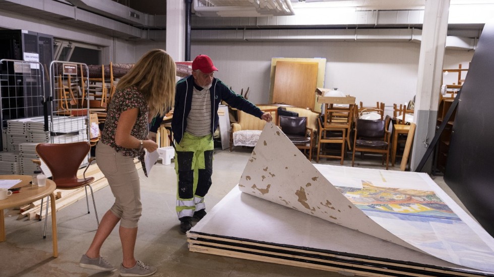 Efter mirakulösa räddningsaktionen – hotade väggmålningen snart ...