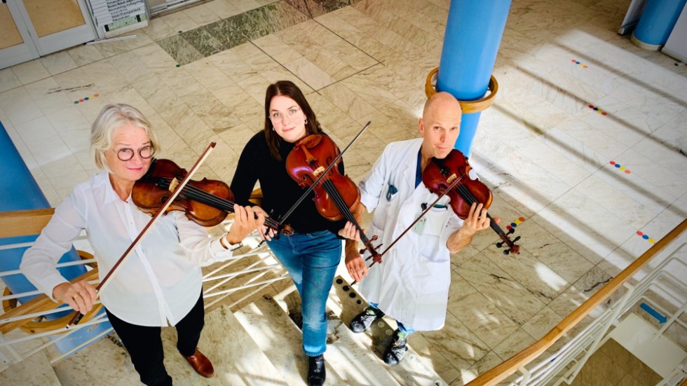Mats räddar liv på dagen – blir violinist på kvällen: ”Det bästa av två ...