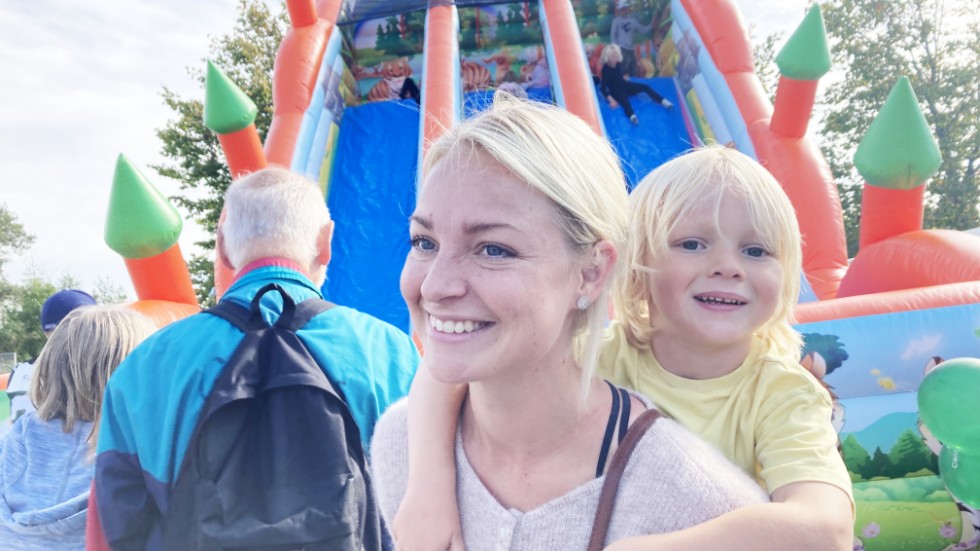 BILDSPECIAL: Hemse torgdag bjöd på sol och läskiga utmaningar