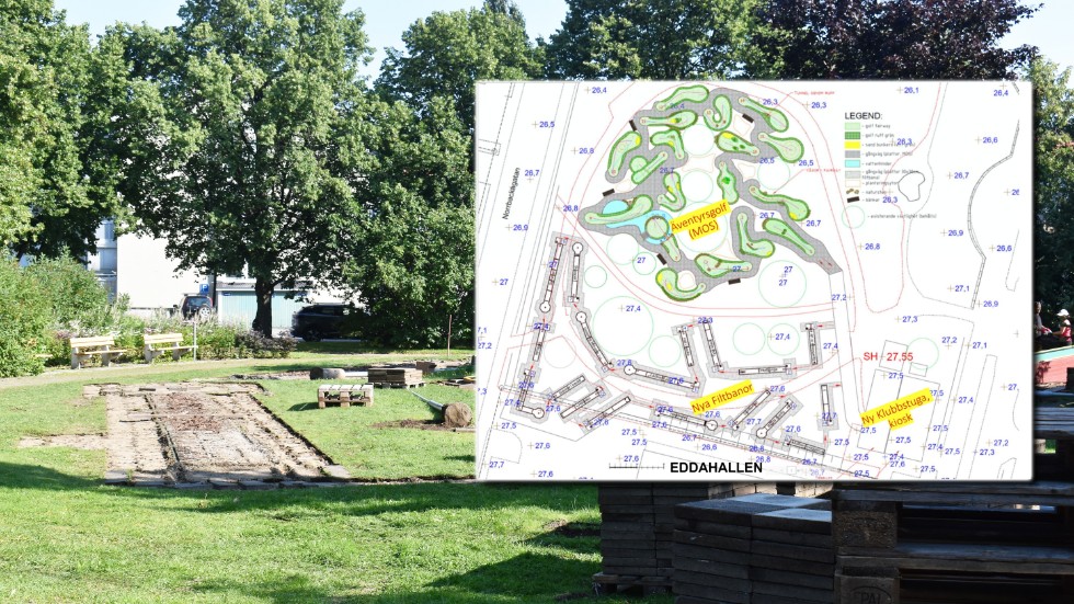 Nytt miljonprojekt vid Eddahallen – stort kafé och äventyrsbanor