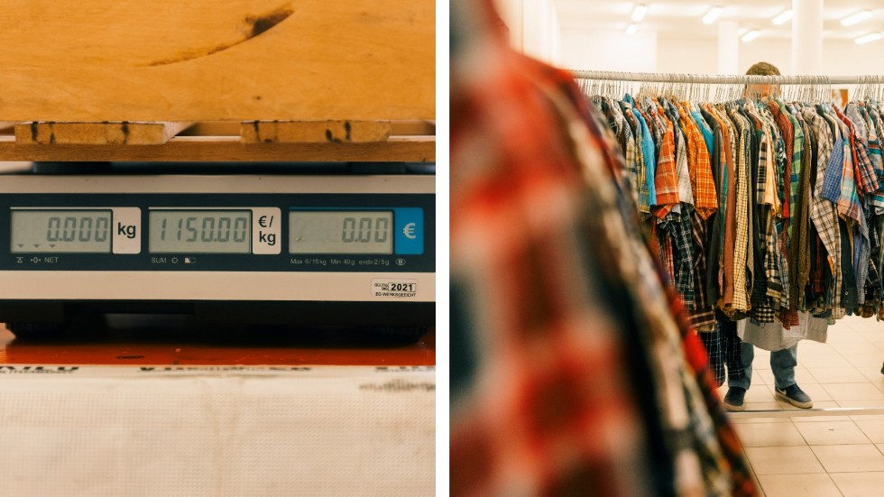 Här kan du köpa kläder till kilopris i Linköping
