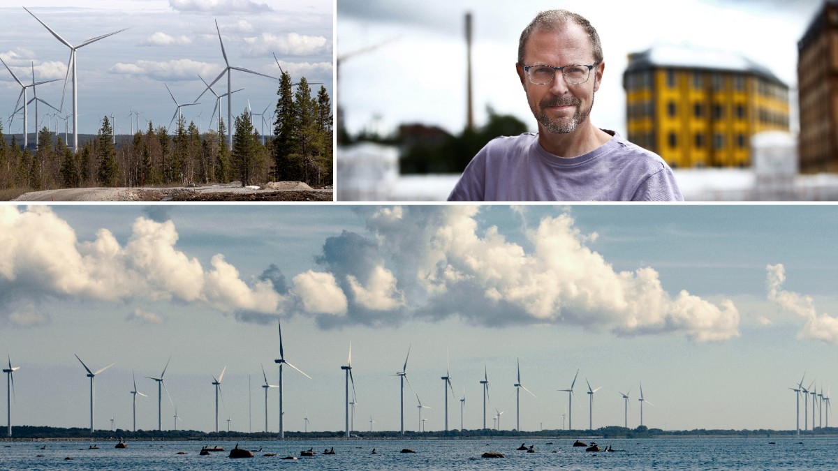 Han tar striden för vindkraften