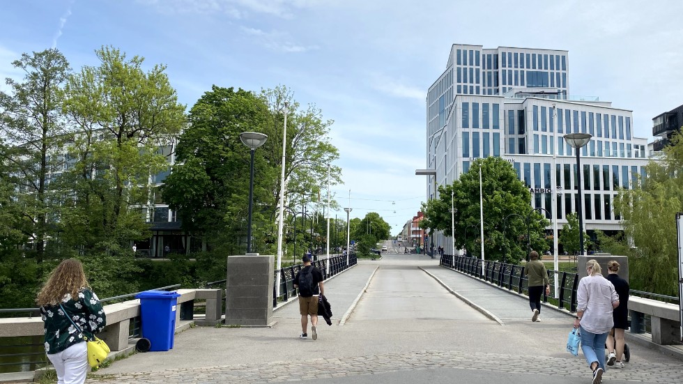 Gripen flyger över kungen – och helikopter landar i centrum