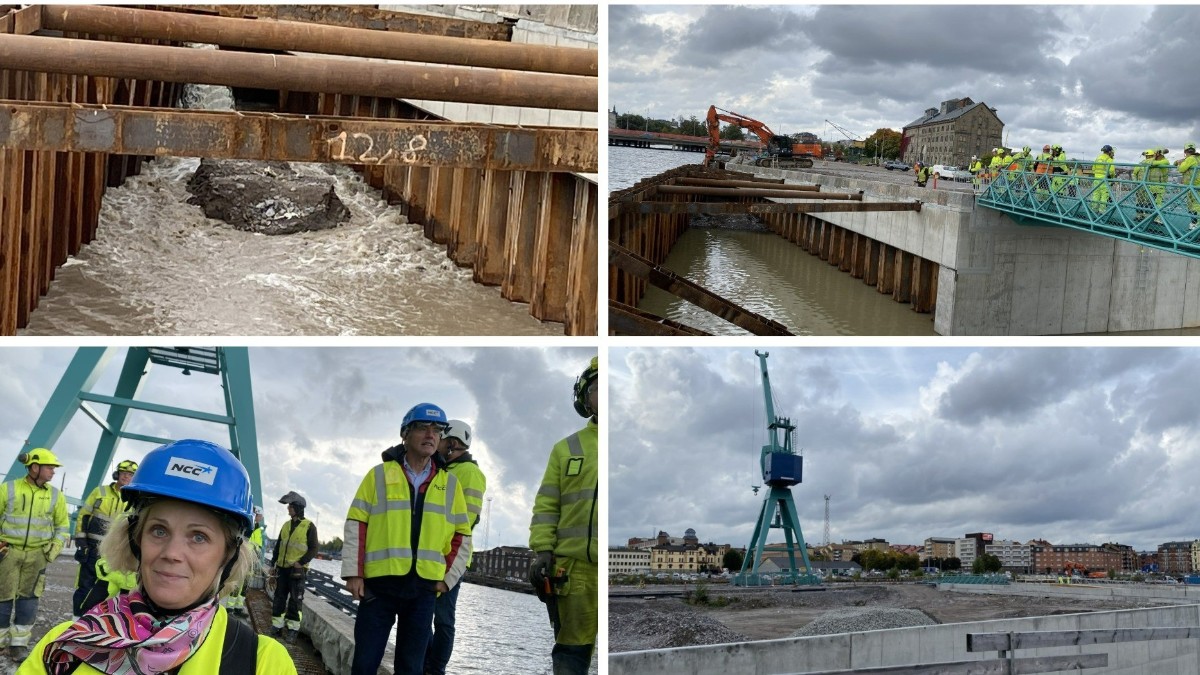 LIVE: Här släpps vattnet på i Inre hamnen – se sändningen i efterhand ...