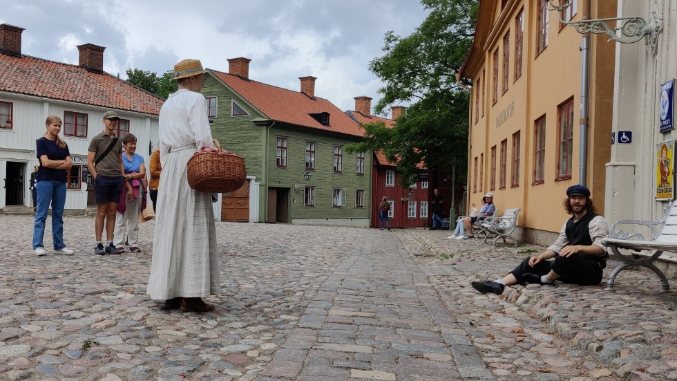 De jobbar för Tidernas sommar i Gamla Linköping