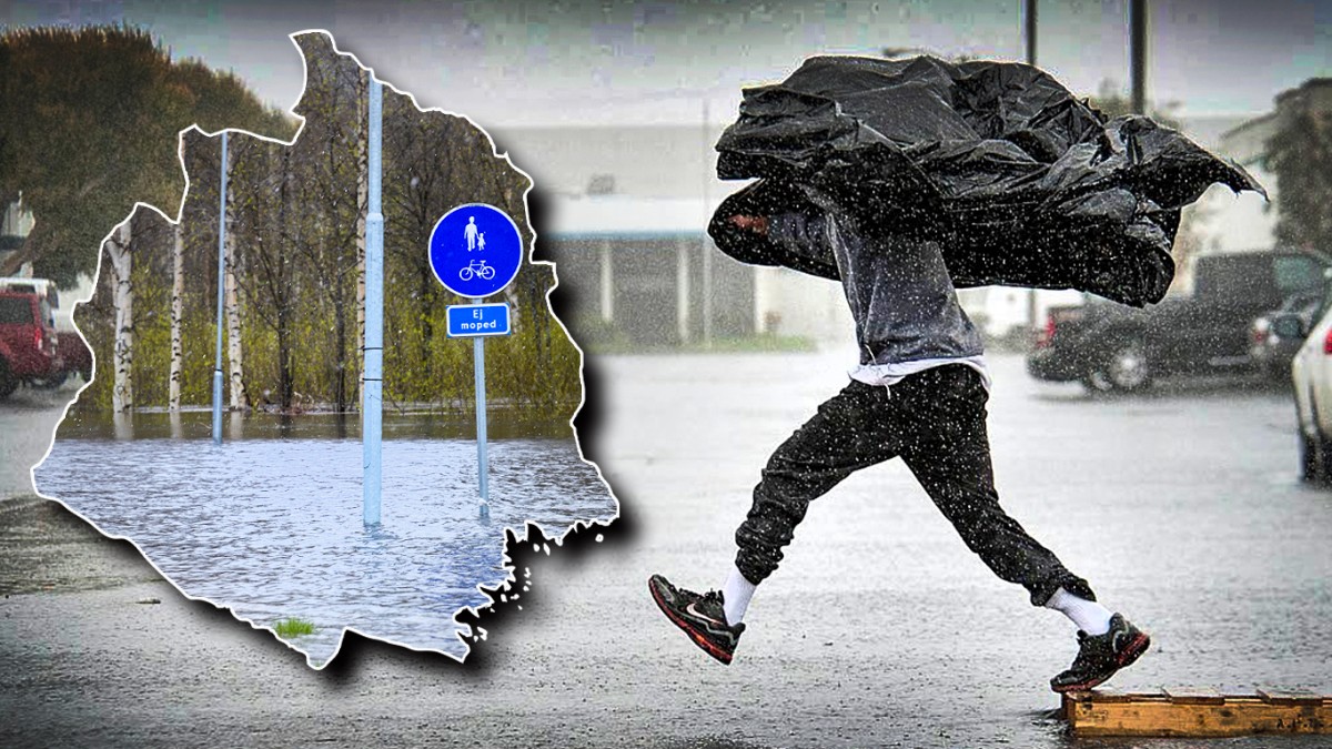 Lista: Här regnar det mest i Norrbotten • Och här är det torrast
