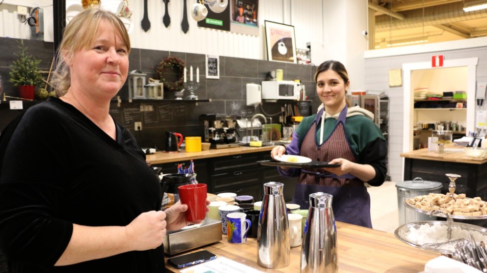 På PMU träffas Piteåbor för att fika och fynda: "Här får både saker och ...