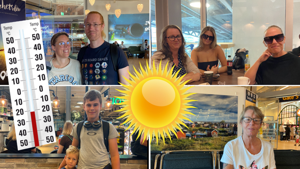 Vimmel: Norrbottningarna påväg mot medelhavsvärme