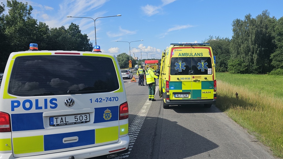 Två Från Linköping Fördes Till Sjukhus Efter Olyckan På E22