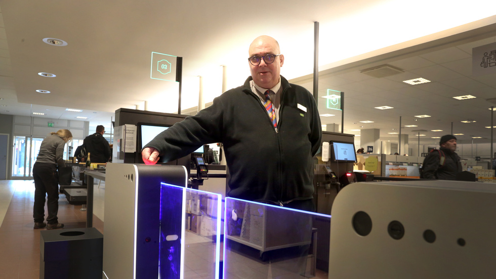 Bland de första i Sverige: Självscanning på Systembolaget