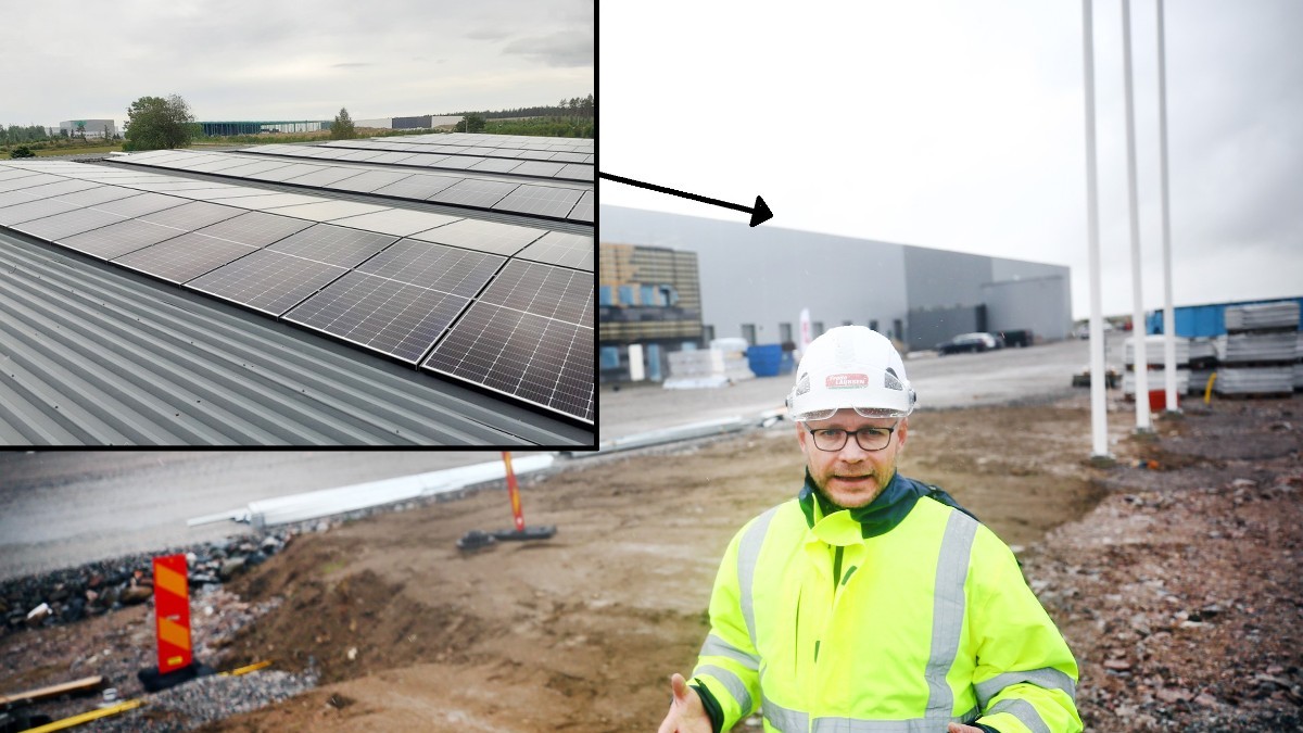Stort solcellsprojekt i Eskilstuna logistikpark: "Hyresgästerna kan få ...