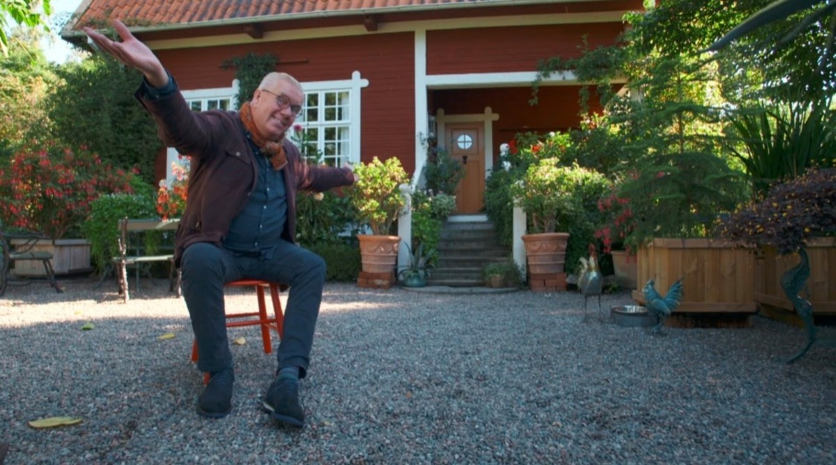 Trädgårdsprofilen öppnade sitt hem i SVT-serie Claes Wengström: "Jag är inte bra på att ljuga ...