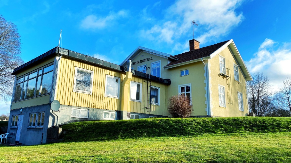 Brukshotellet i Boxholm läggs ut till försäljning