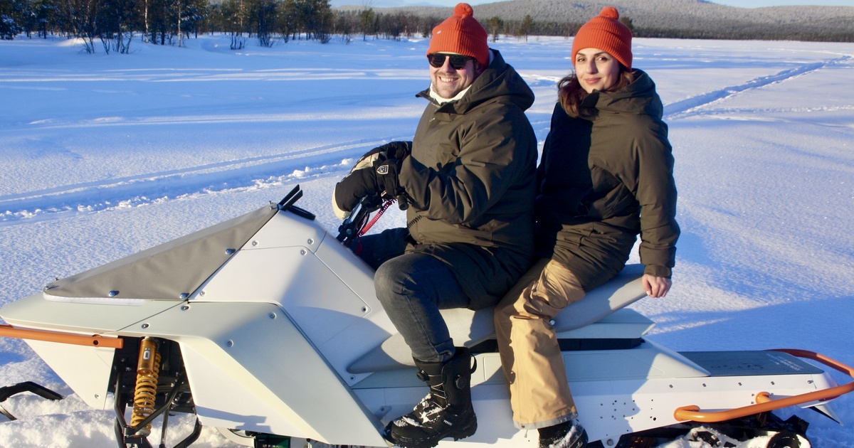 Local startup unveils game-changing snowmobile