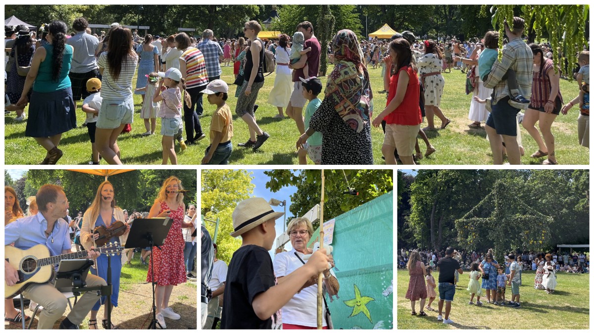 Så firades midsommarafton – vi rapporterade direkt