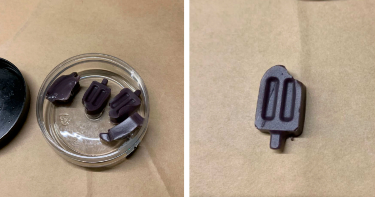 Godis innehöll knark – 18-åring tog sig mot fickorna vid kontroll