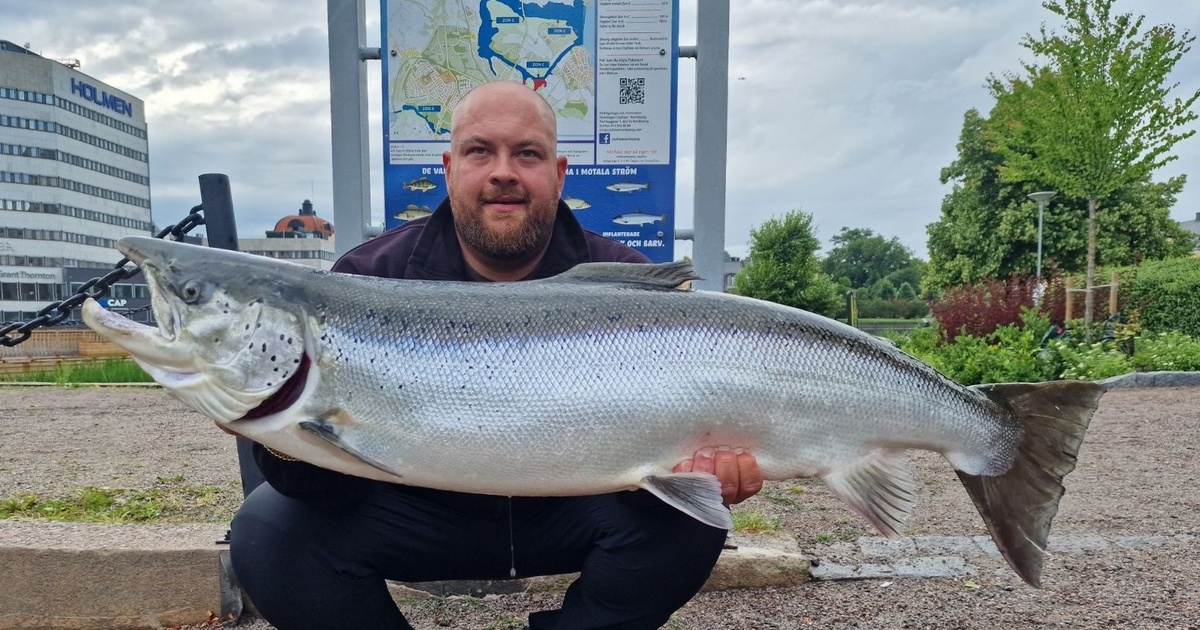 Han har fångat största fisken i år: "Det var en underbar känsla"
