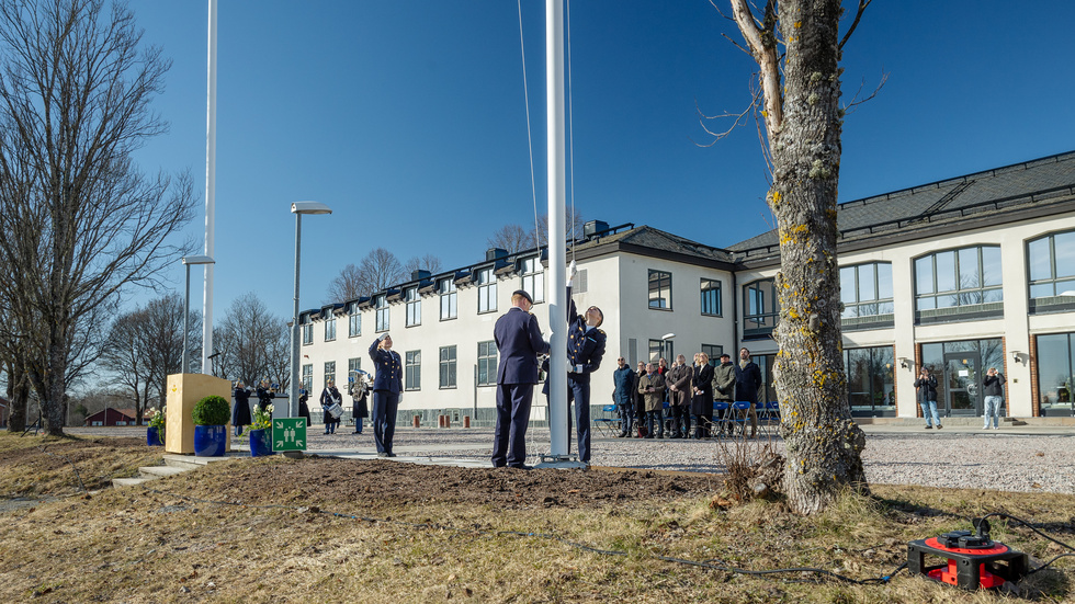 Nu vajar Natoflaggan i Uppsala: "Vi är redo"