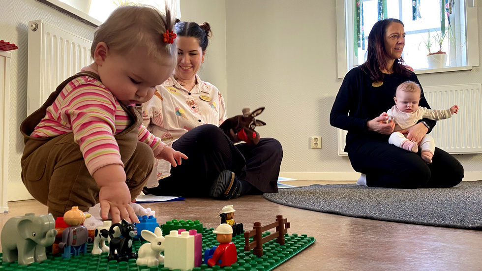 Satsar på öppen förskola: "Vårt rekord hittills är fem familjer"