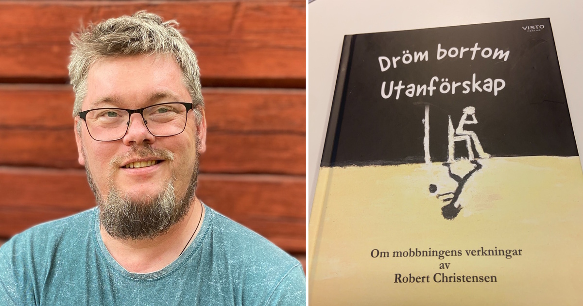 Efter utställningen – Robert, 47, har skrivit bok om mobbningen