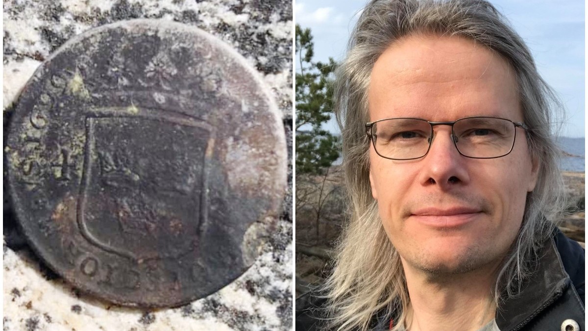 Städfyndet var ett mynt som betalade Karl XII:s krig